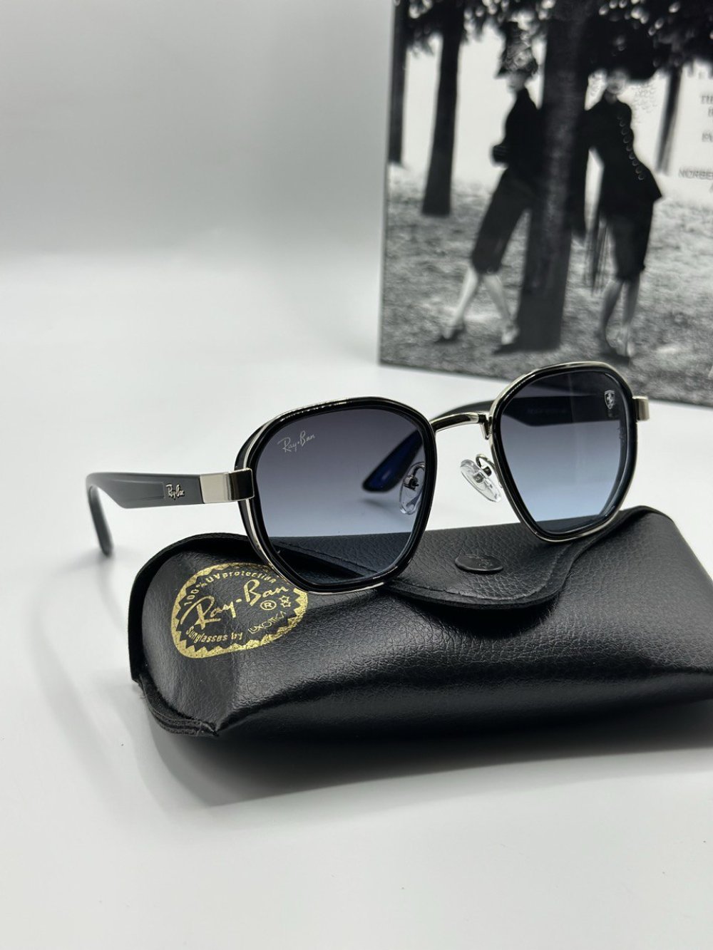 Rayban Rb Ferrari Gümüş Unisex Güneş Gözlüğü G1991-VLL En Uygun Fiyatlarla